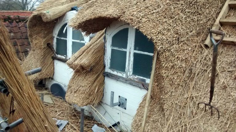 Combed Straw & Combed Wheat Reed Thatching – Dodson Thatchers ...